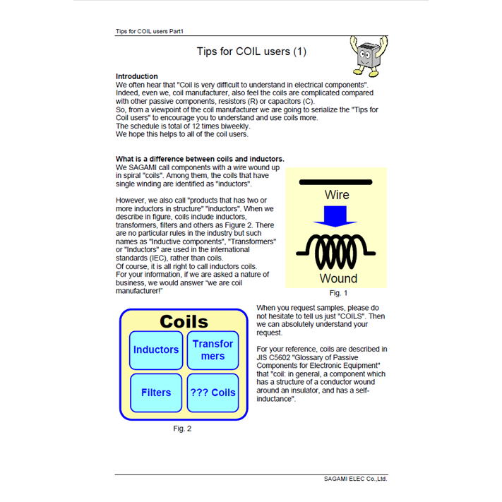 Columns | SAGAMI ELEC CO., LTD.